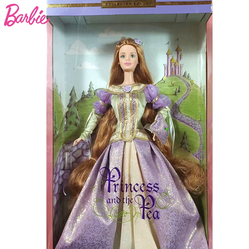 Original Mattel Barbie Doll Princess and The Pea 2000 Kingdom of Fairy ...