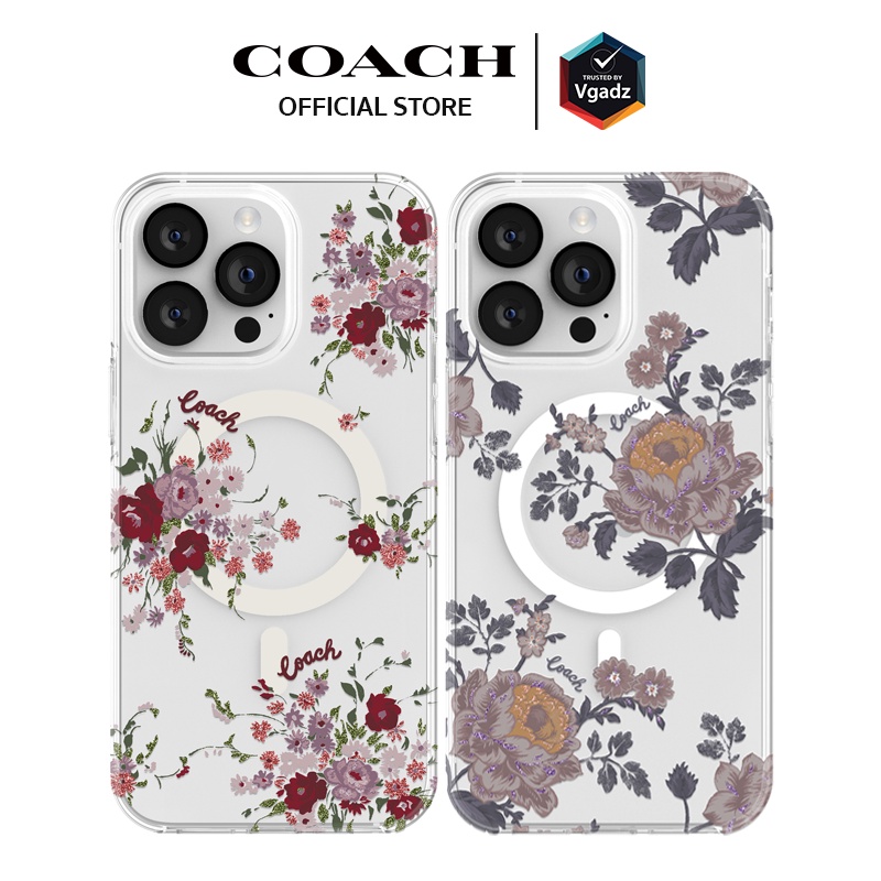Coach รุ่น Protective Case with Magnetic - เคสสำหรับ iPhone 14 Plus 14 Pro 14 Pro Max - vgadz ...
