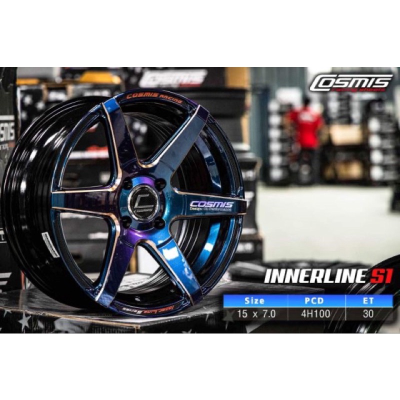 ล้อแม็กซ์ Cosmis s1 ขอบ15 สวย สปอร์ต ทนทาน สีลิมิเตด สั่งทำ เทห์ อย่าง ...