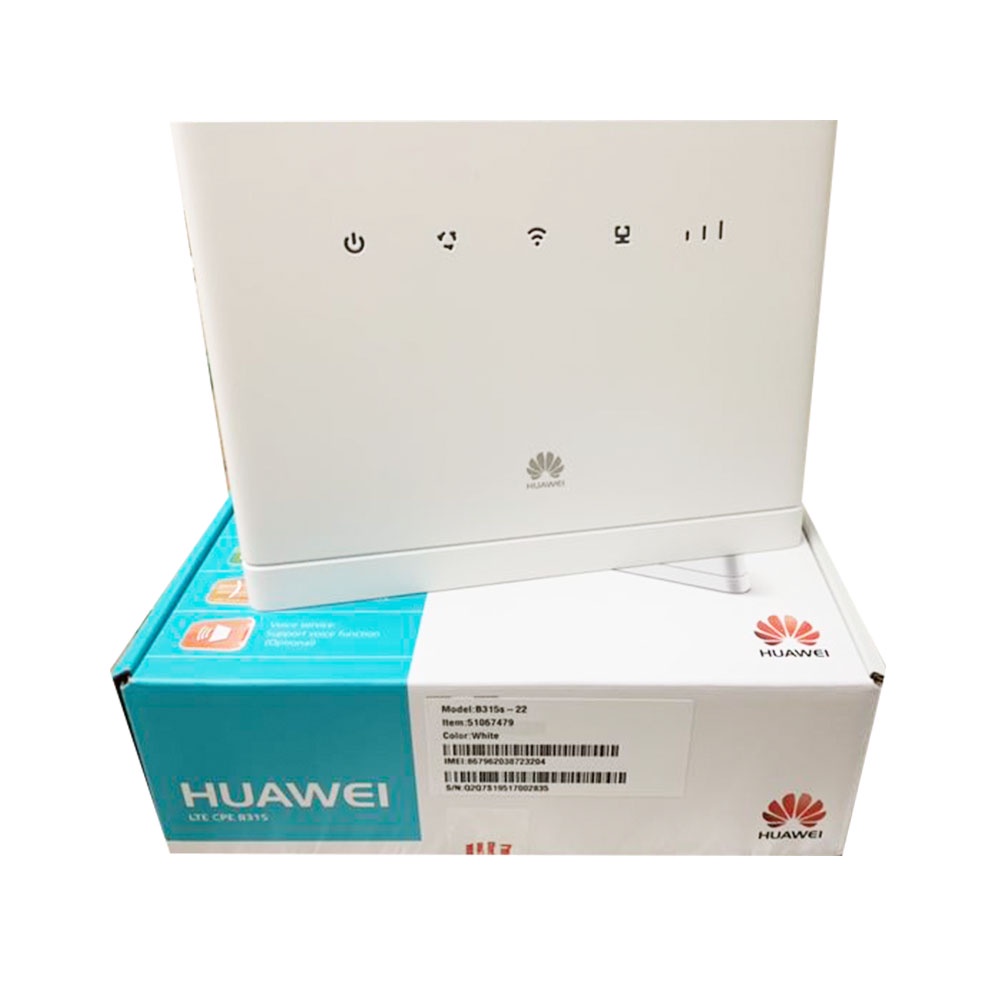 Unlocked Wifi Router HUAWEI B315S-22 CPE 150Mbps 4G LTE FDD Wireless ...
