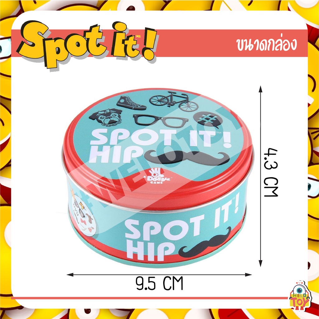 Dobble Spot It Card เกมของเล่น เกมจับคู่ภาพ เกมการ์ด บอร์ดเกม - kastywu ...