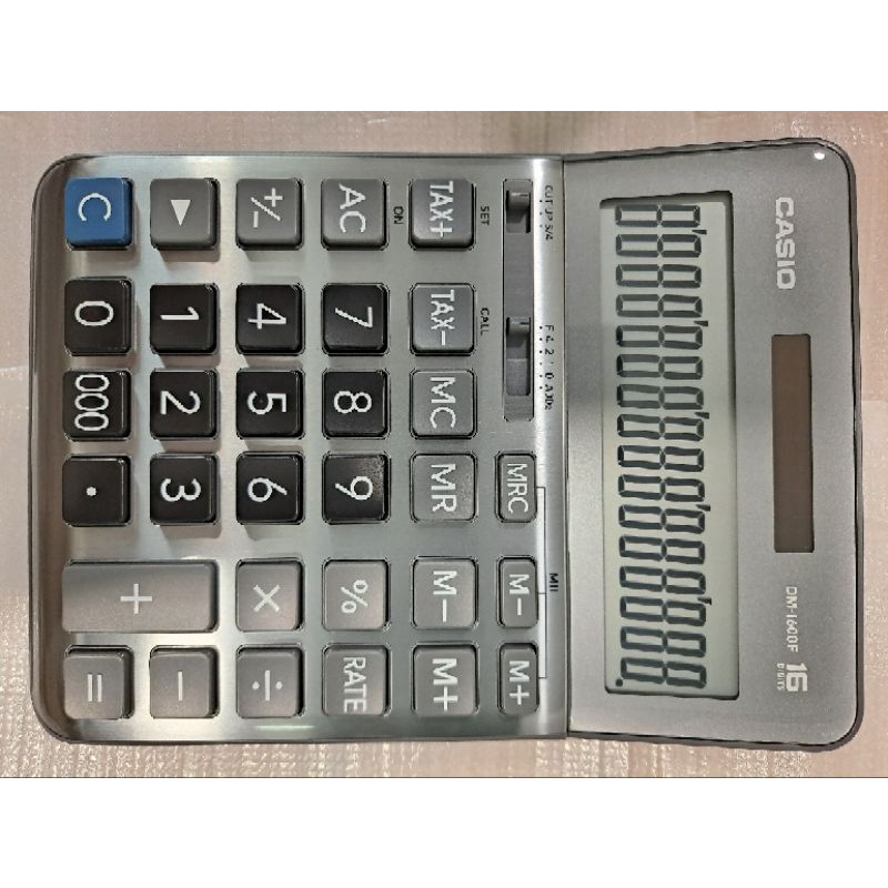DM-1600B ใช้ DM-1600F เครื่องคิดเลข Casio 16 หลัก แทน ของแท้ ของใหม่ ...
