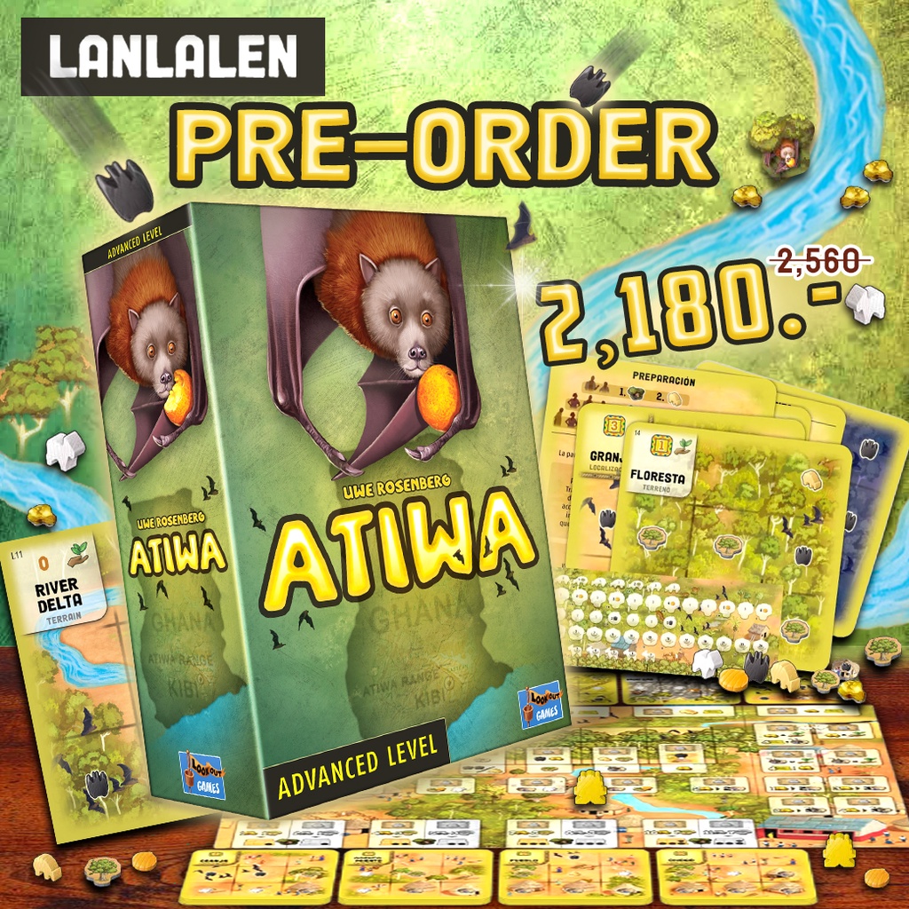 Pre-Order Atiwa Boardgame - lanlalenvoyage - ThaiPick