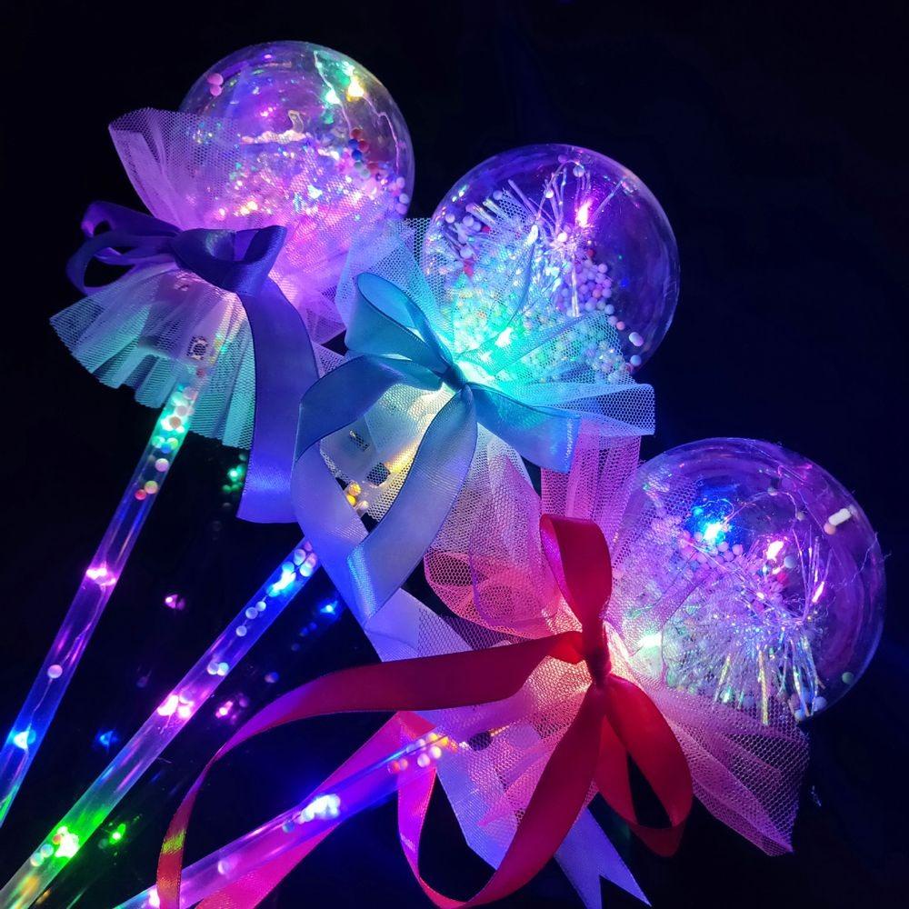 Myron LED Magic Fairy Stick Pop Ball Star Ball สีสัน Star Love Heart ...