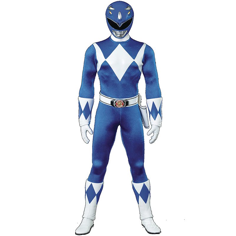 Hasbro Threezero Mighty Morphin Power Rangers: Blue Ranger 1:6 size ...