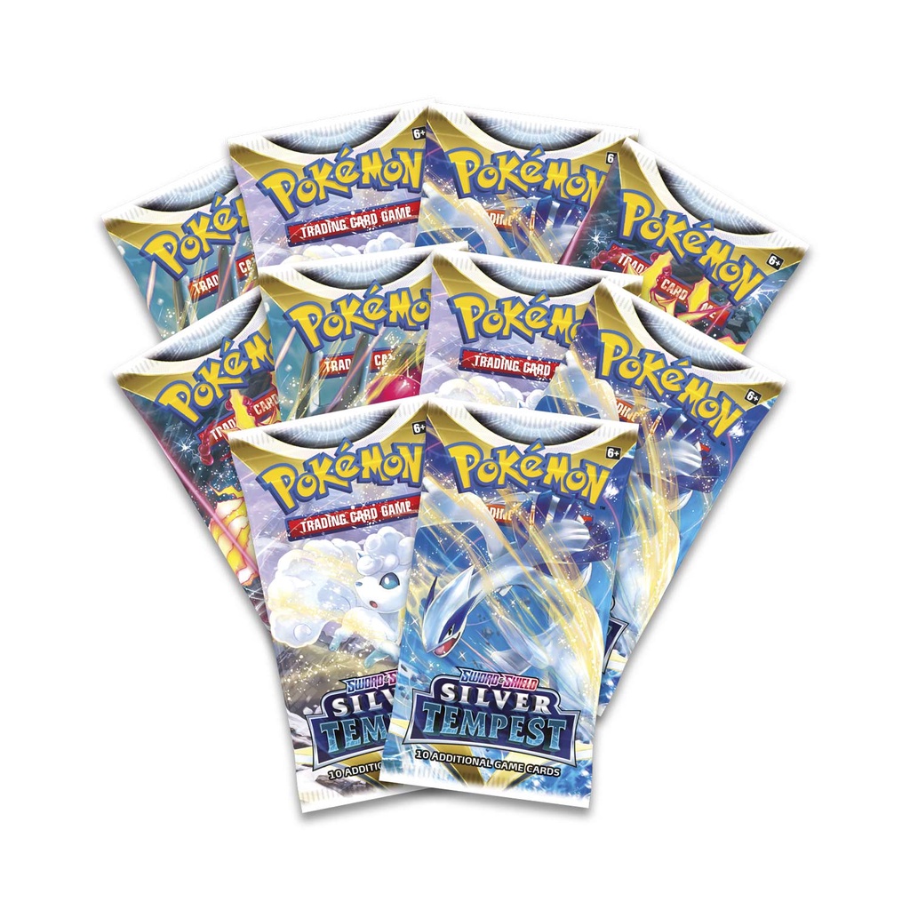 Pokemon ENG Silver Tempest Elite Trainer Box (ETB) - Booster Pack SS12 (โปเกมอนการ์ด ภาษาอังกฤษ ...