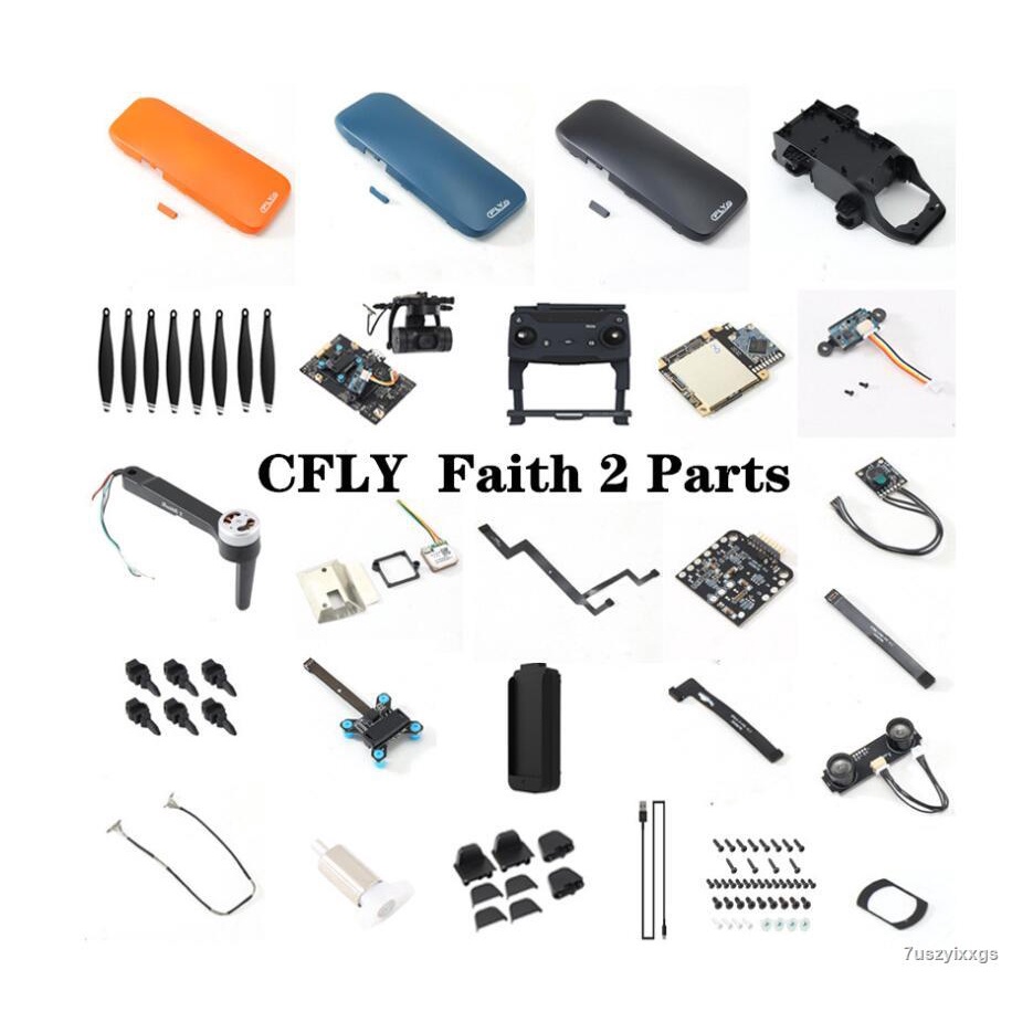 Cfly Faith 2 Faith2 Rc Drone al Parts Blade Shell Remote Control Camera ...
