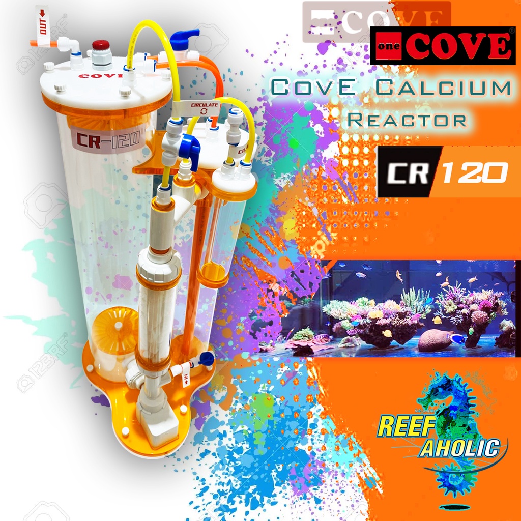 Limited Edition Cove Orange Calcium Reactor CR-120 Pump 1000 10w Save ...