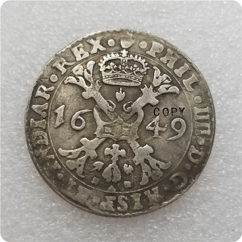 Holy Roman Empire 1649 Coin Medal Thaler Coin Copy - Non-currency Coins ...