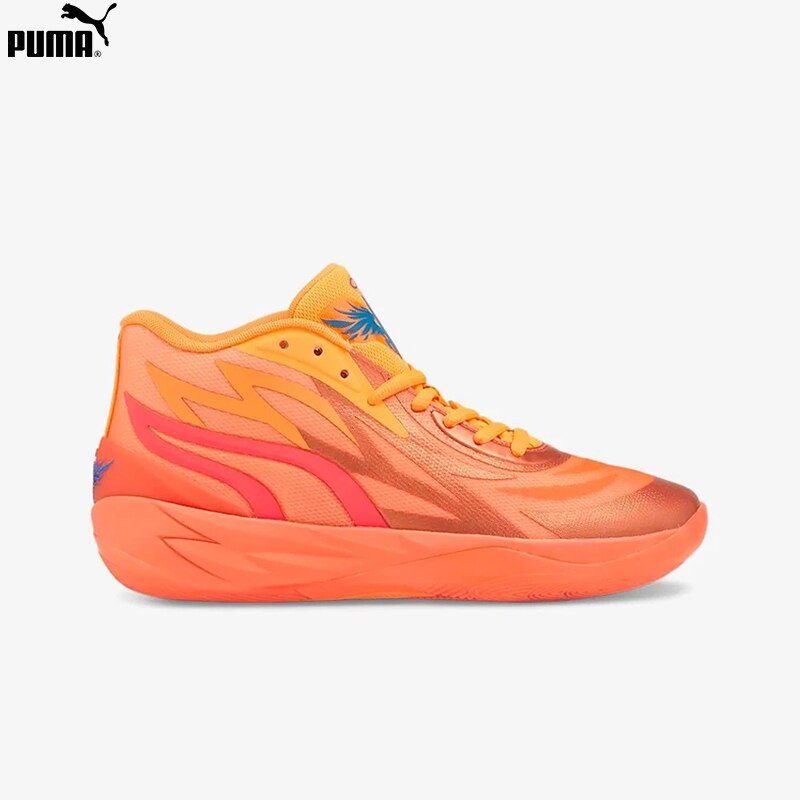 Original Puma LaMelo Ball MB.02 'Supernova' สีส้มชายบาสเกตบอลกีฬา ...