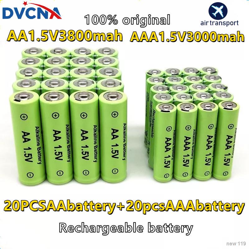 แบตเตอรี่ al Aa+aaa 1.5v Rechargeable Aa Battery Aaa Alkaline 3000 ...
