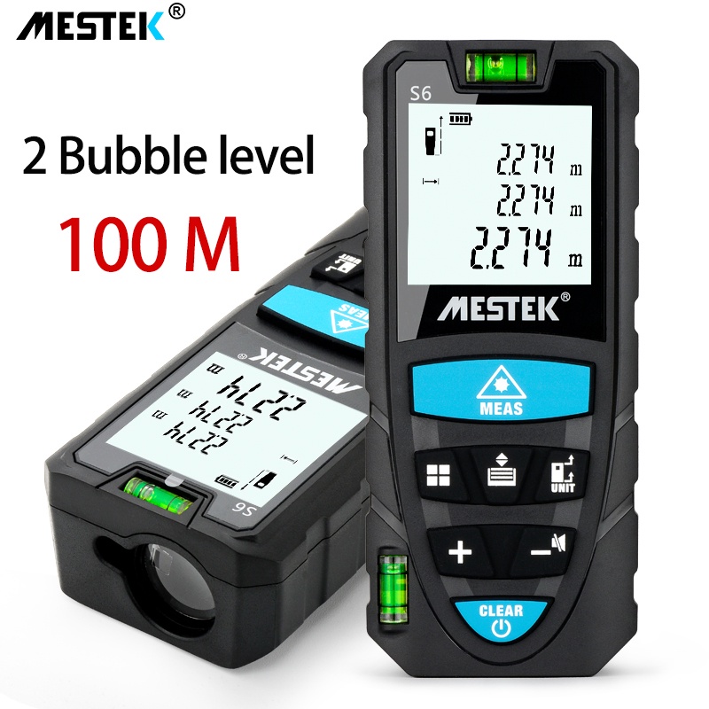 laser distance meter 50M 70M 100M rangefinder trena laser tape distance ...