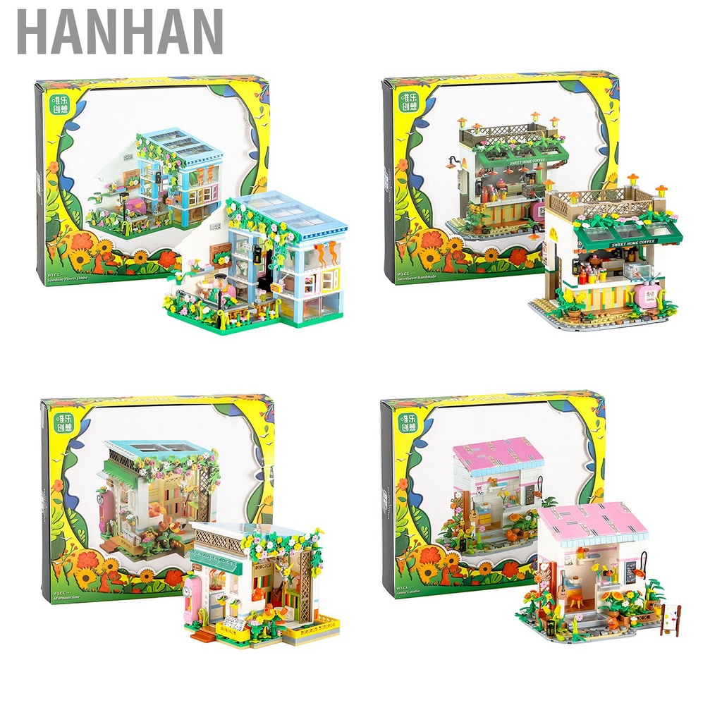 Hanhan Streetscape Building Block for Girls Fine Details Multi Purpose ...