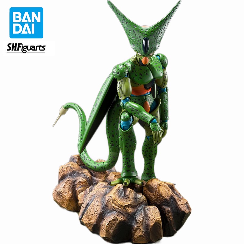 In stock Original 17CM Bandai S.H.Figuarts SHF Cell First Form DRAGON ...