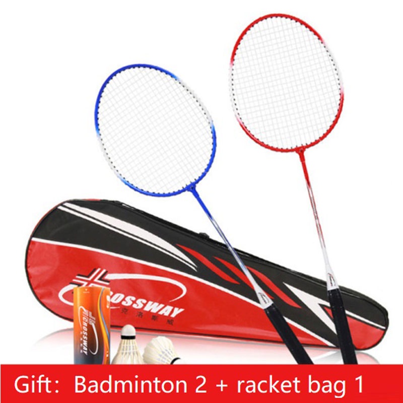 A2pcs Professional Badminton Rackets Set Family Couples Double ...