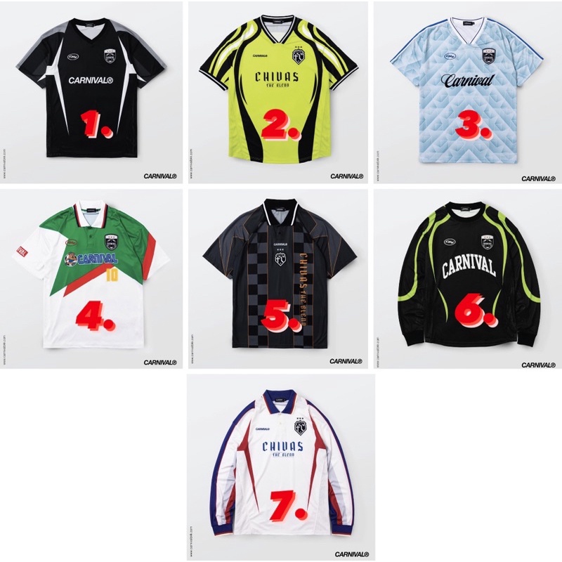 ของแท้ เสื้อยืด 2022 Carnival F.C Collection เสื้อฟุตบอล พร้อมส่ง ...