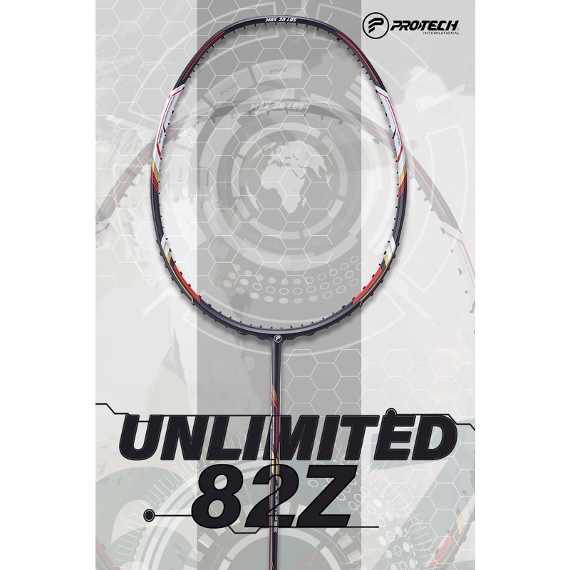 Protech Sports ไม้แบดมินตัน รุ่น Unlimited 82Z | Shopee Thailand