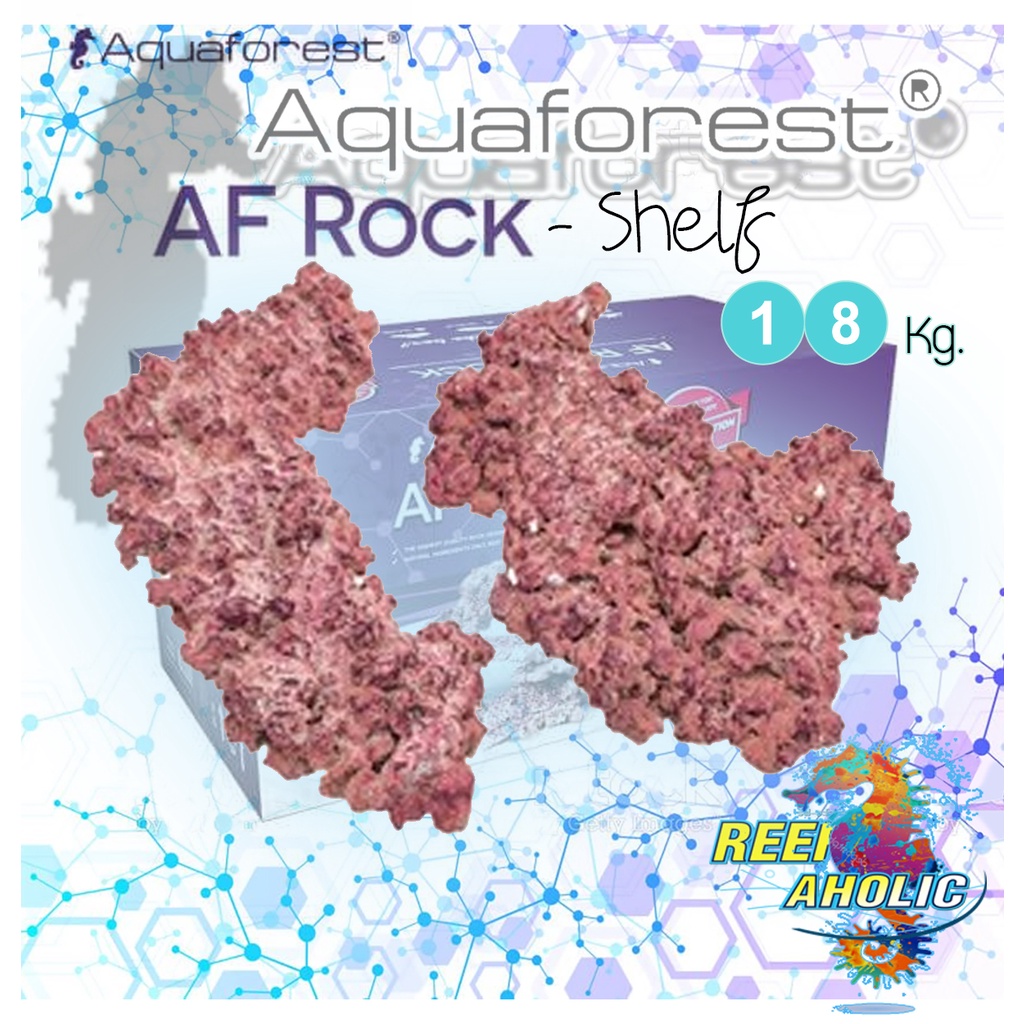 Aquaforest AF Rock Mix Shelf Arch 18 Kg หินสังเคราะห์จากธรรมชาติ ...