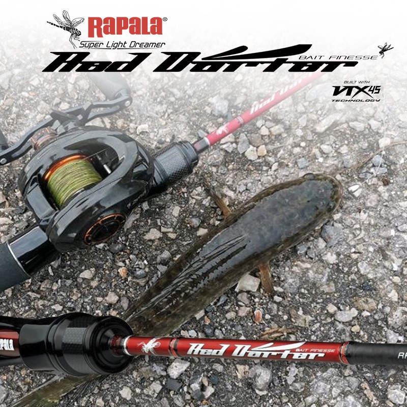 คันเบ็ดตกปลา RAPALA RED DARTER เวท 4-8lb | Shopee Thailand