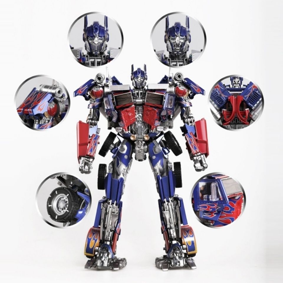 Spot free shipping deformation Black Mamba LS03 Optimus Prime robot toy ...