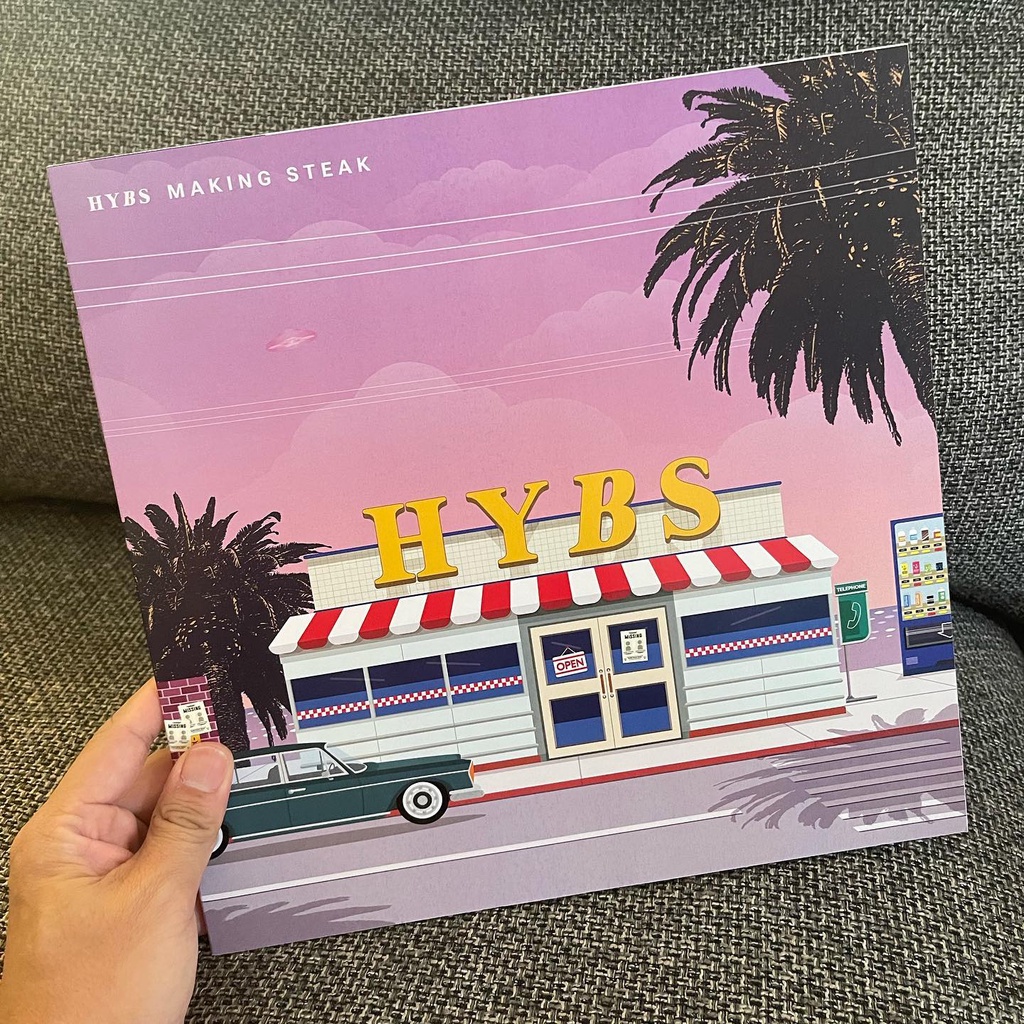(ใบจองพรีออเดอร์) แผ่นเสียง HYBS - Making Steak (HYBS Vinyl) ของแท้100 - cassette.19 - ThaiPick