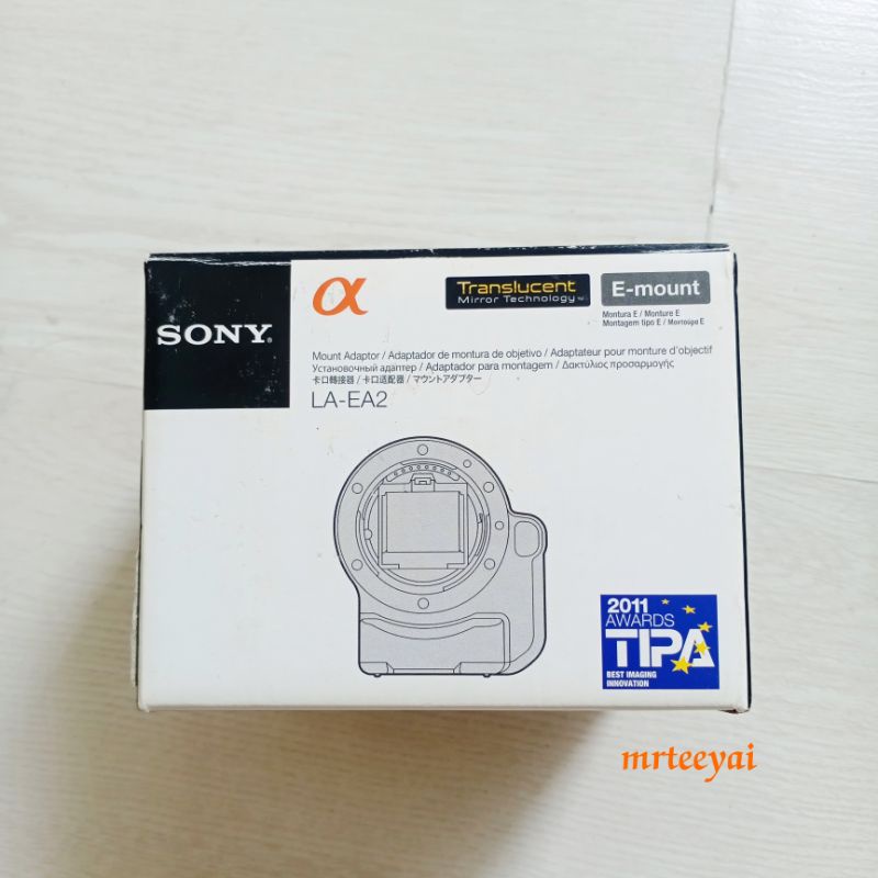Adapter สำหรับ Sony E Mount Sony LA-EA2 (Sony A Mount) - mrteeyai - ThaiPick
