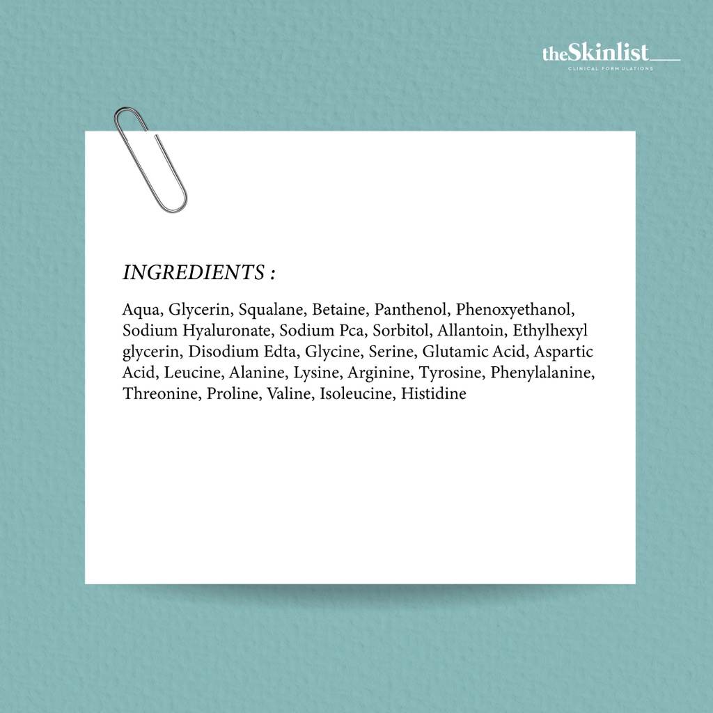 The Skinlist Hydro Booster Hydrating Bi-Phase Serum 30 ml มอยส์เจอไรเซอร์รูปแบบเซรั่มสำหรับ ผิว ...