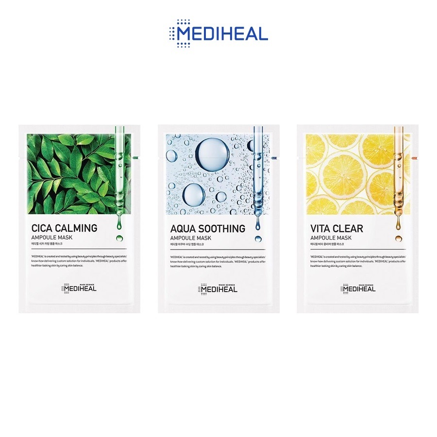 MEDIHEAL AMPOULE MASK | Shopee Thailand