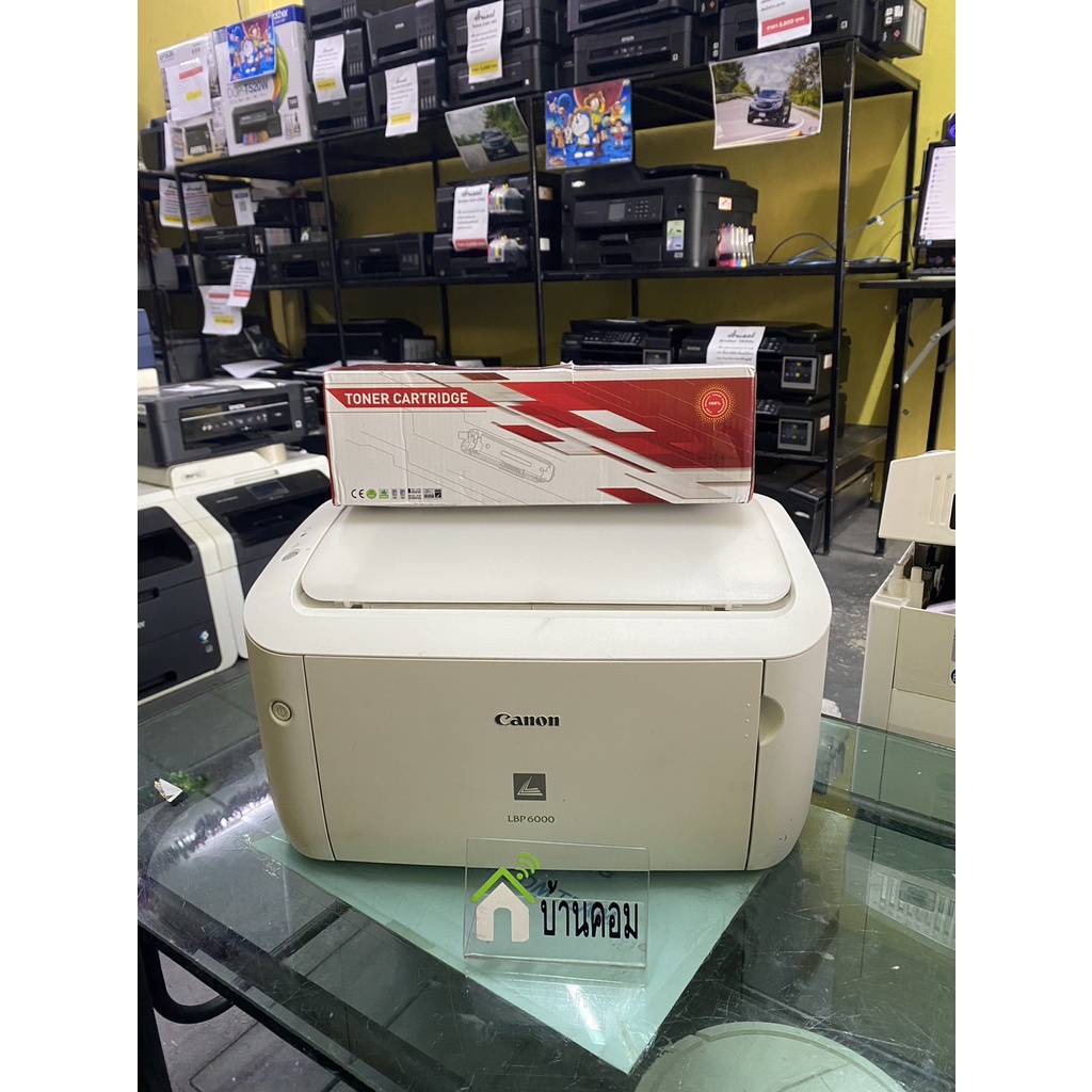 Canon Laser Shot LBP6000 มือสองพร้อมใช้ **เปลี่ยนตลับหมึกใหม่ ...