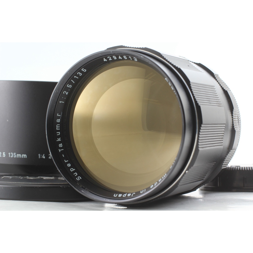 [NEAR MINT w/Hood] Asahi Pentax Super Takumar 135mm F2.5 Lens for M42 Direct From Japan 749 ...