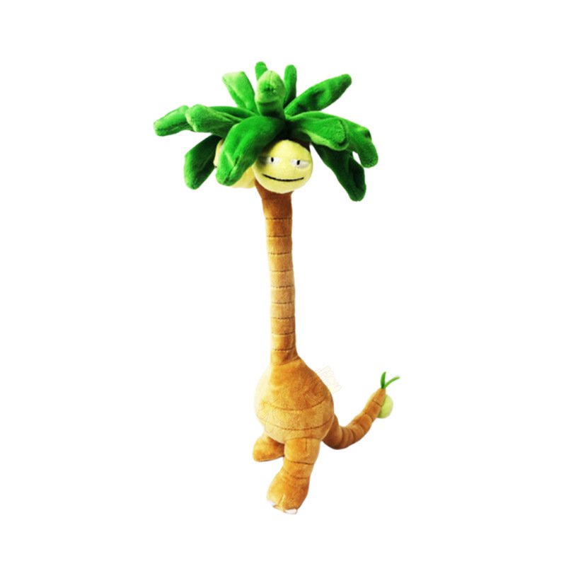38CM Pokemon Exeggutor Plush Toy Alola Form Leaf Exeggcute Included ...