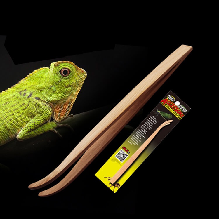 ฟอร์เซปที่คีบให้อาหารสัตว์ ไม้ไผ่ Reptile fedding forceps Nomoy Pet ...