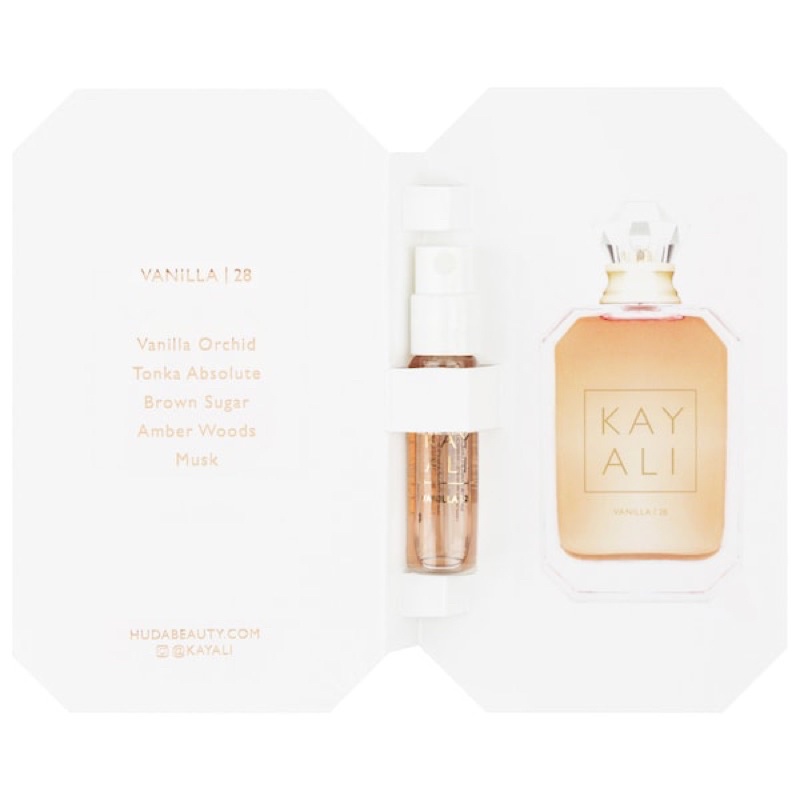 KAYALI VANILLA 28 ขนาด 1.5ml น้ำหอม | Shopee Thailand
