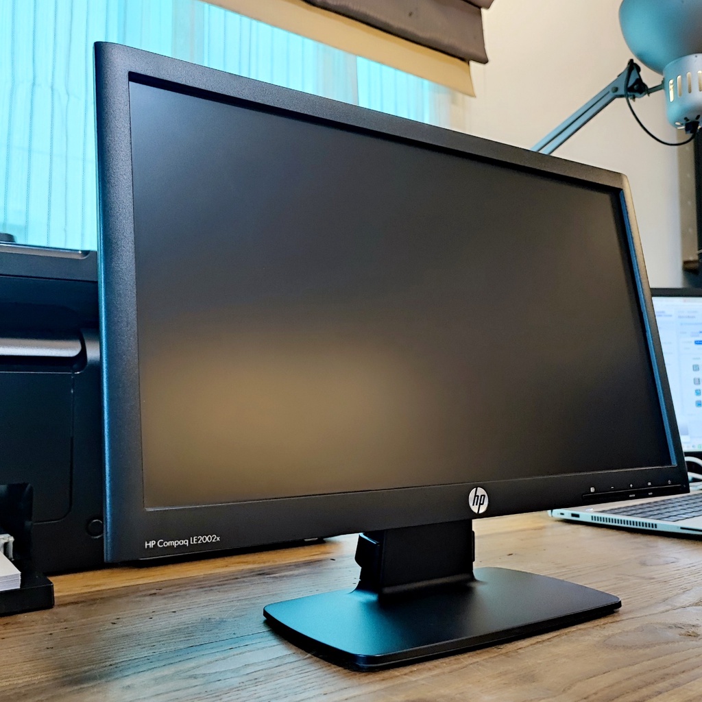 จอคอมพิวเตอร์ LCD TFT 20” HP LE2002x ขนาด 20 นิ้ว WideScreen จอคอมมือ ...