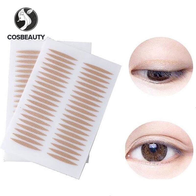 COSBEAUTY สติกเกอร์ติดตา 2 ชั้น 20 คู่ Double Eyelid Stickers Invisible ...