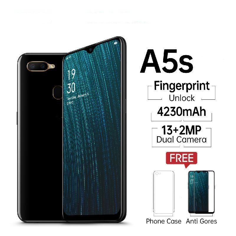 โทรศัพท์ OPPO A5S Ram6Rom128 กล้องคู่ ฟังชั่นเยอะ ถ่ายภาพสวย แบต4230mAh แถมฟรีอุปกรณ์ครบยกกล่อง ...