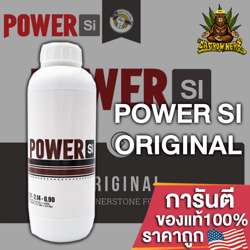 Power SI Original V2 100% (กรด Silicic Acid บริสุทธิ์) ขนาดแบ่ง50-100 ...