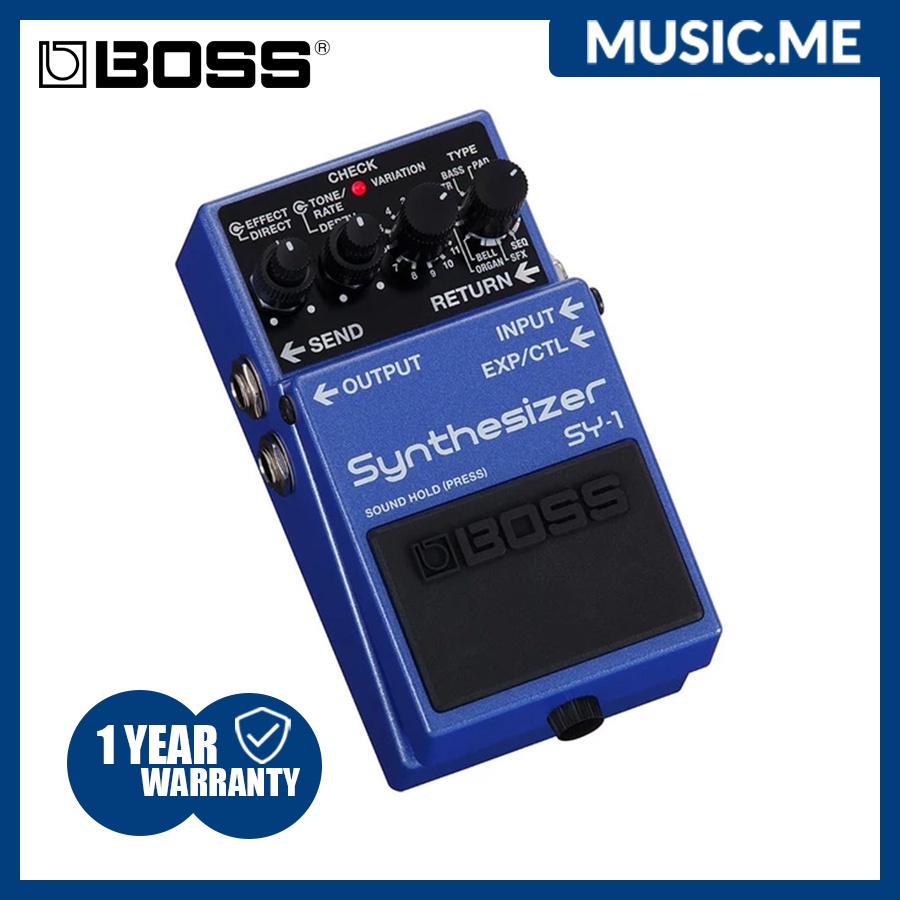 เอฟเฟคก้อน BOSS SY-1 Guitar Synthesizer Pedal I ของแท้100% | Shopee ...