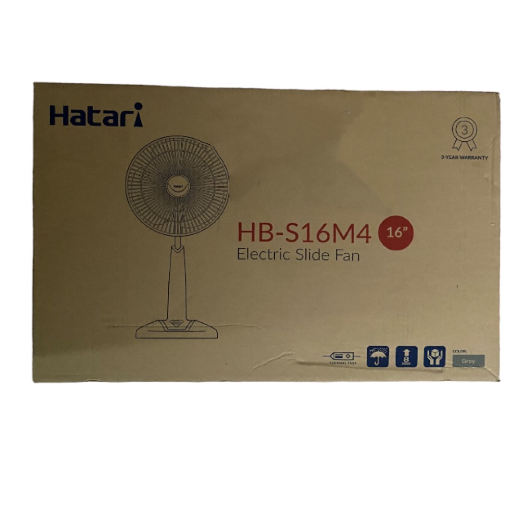 พัดลมตั้งพื้น Hatari รุ่น HB S16M4 ขนาด 16 นิ้ว ถูกที่สุด พร้อม ...
