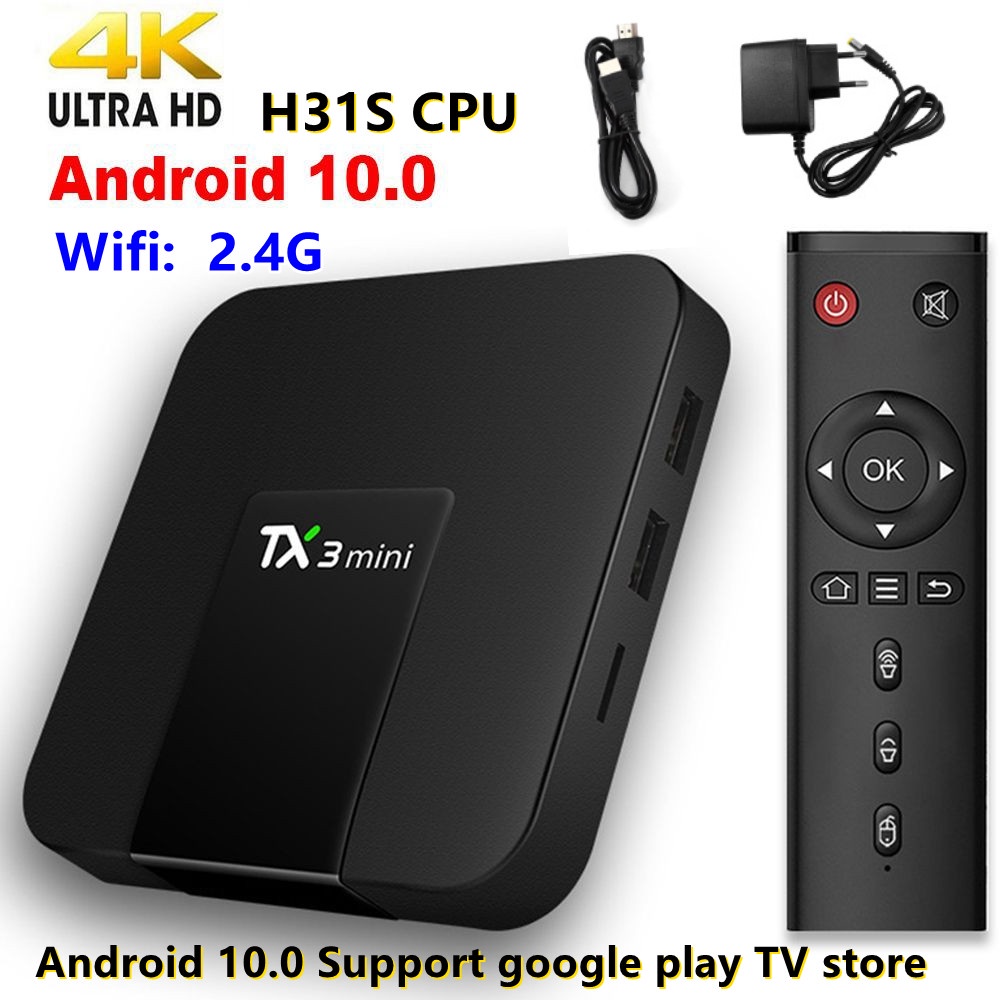 Set Top Box Smart TV Box TX3 Mini TV Box 2.4G Wifi TV Box Tx3 2 16g HD Network Player Bluetooth ...