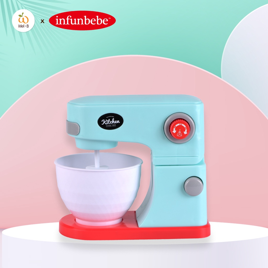 Wel-B x Infunbebe 1ST STAND MIXER (เครื่องผสมอาหารของเล่นเด็ก) - ของ ...