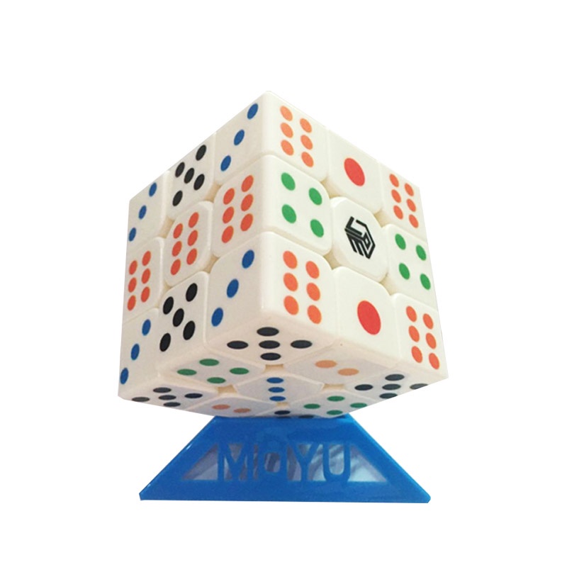 Jier Speed Cube 3x3 ลูกเต๋ารูบิคปริศนาลูกเต๋าเกม IQ ปริศนาลูกบาศก์มายา ...