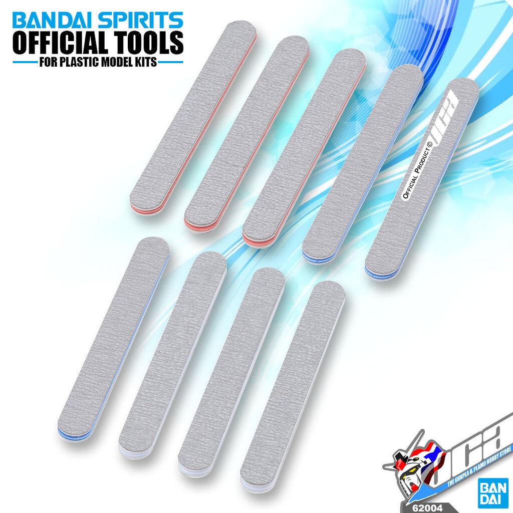 ⭐️ BANDAI SPIRITS MODEL SANDING STICK FILE SET MINI DETAILING TOOL ...