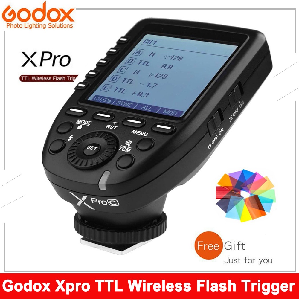 Godox Xpro Ttl Wireless Flash Trigger 1/8000s Hss Ttl-convert-manual ...