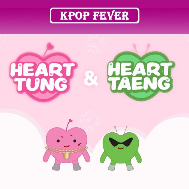 STRAY KIDS - [CASE 143] HEART TUNG(PINK) / TAENG(GREEN) KEYRING ...