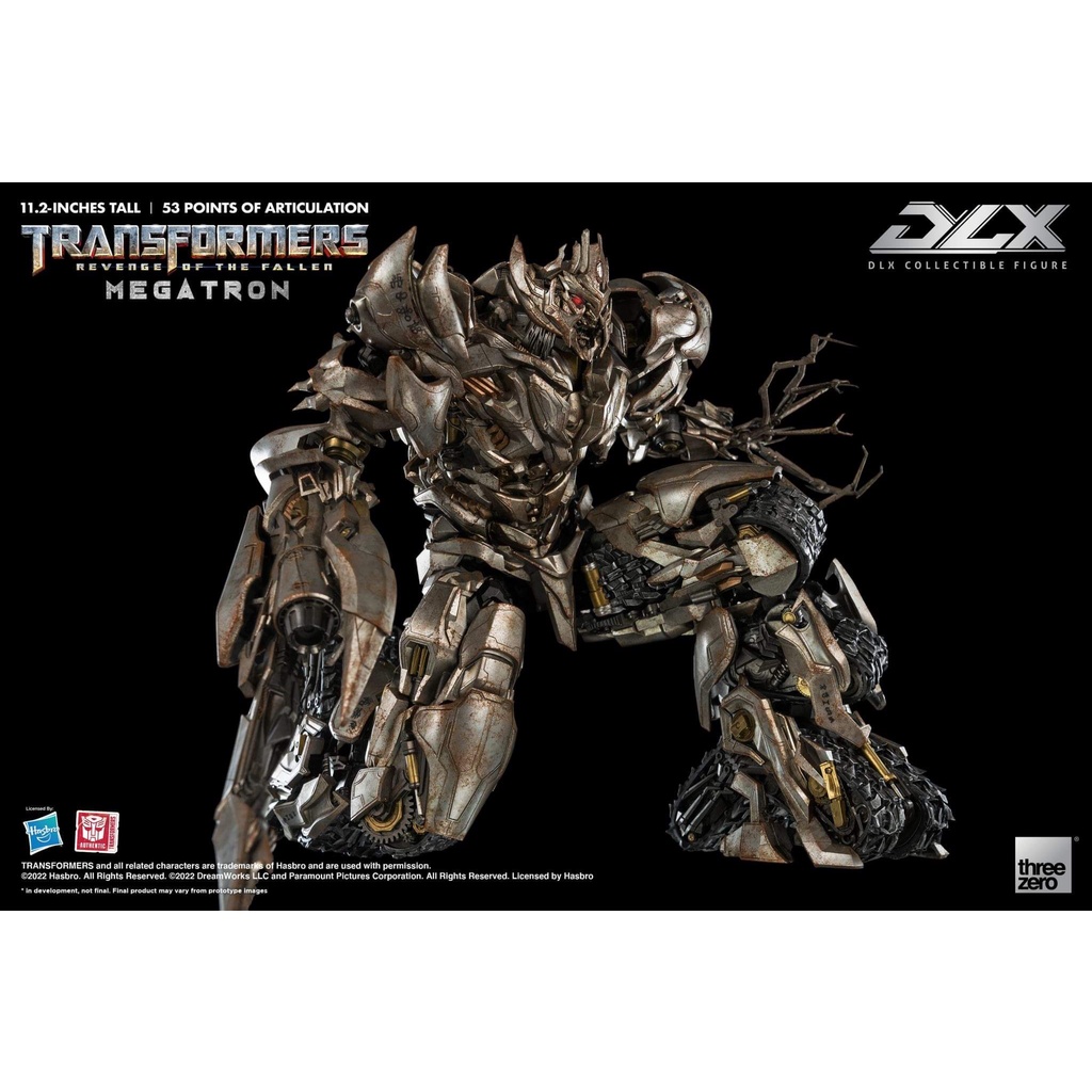 Pre order threeZero x HASBRO TransformersDLX ROFT MEGATRON 11 inch ...