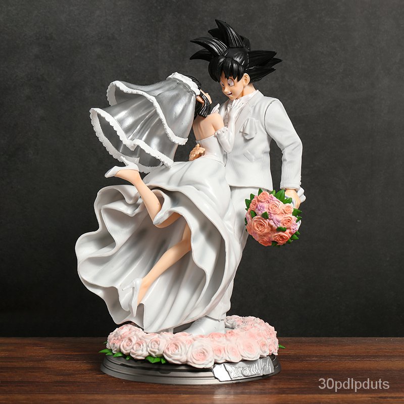 Dragon Ball Z Son Goku & Chichi Wedding Ver. Excellent Figure Anime ...
