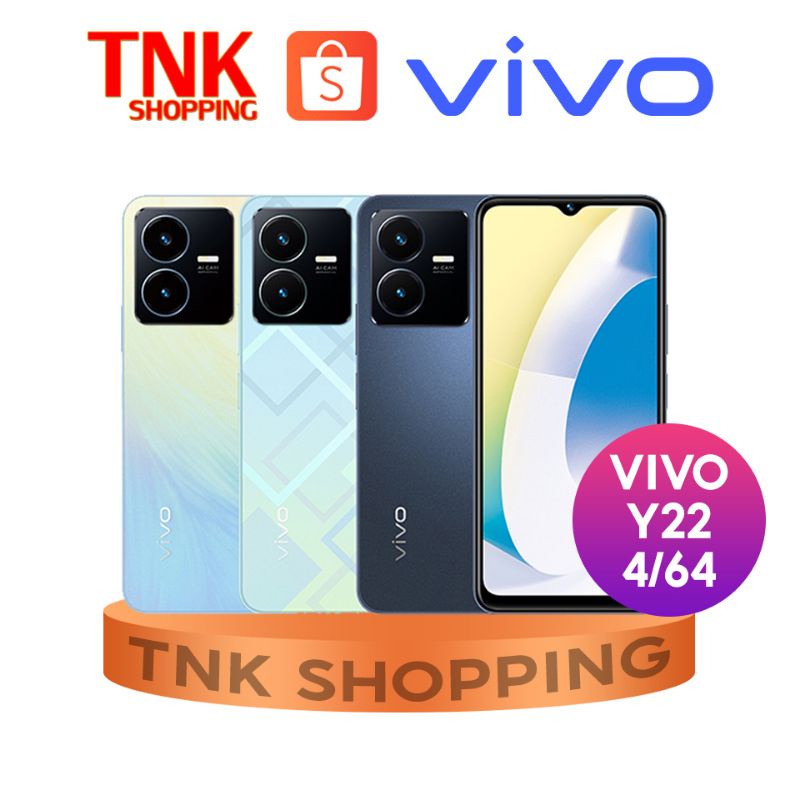 VIVO Y22 (Ram 464) จอ 6.55 แบต 5000 mAh รับประกันศูนย์ 1 ปี ...