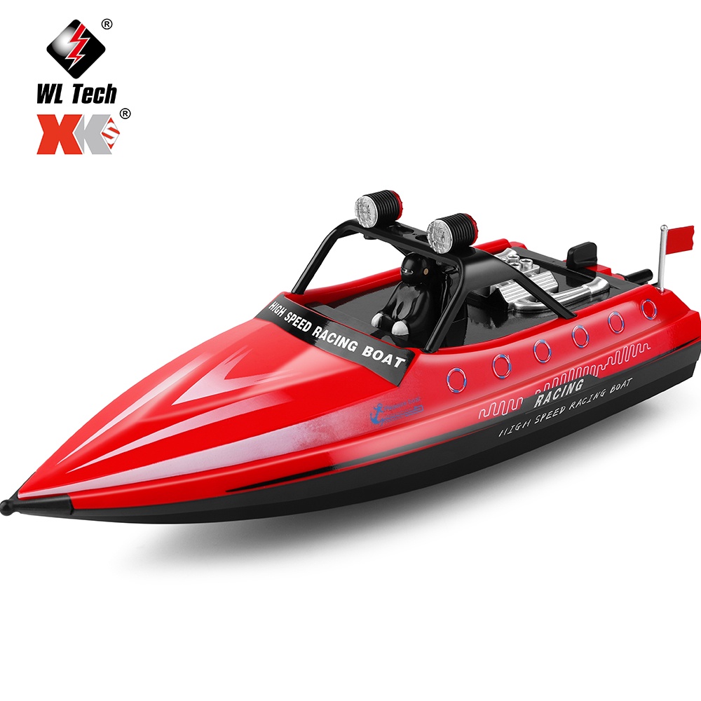 WL917 RC Boat 2.4G RC High Speed Racing Boat Waterproof Model Electric ...