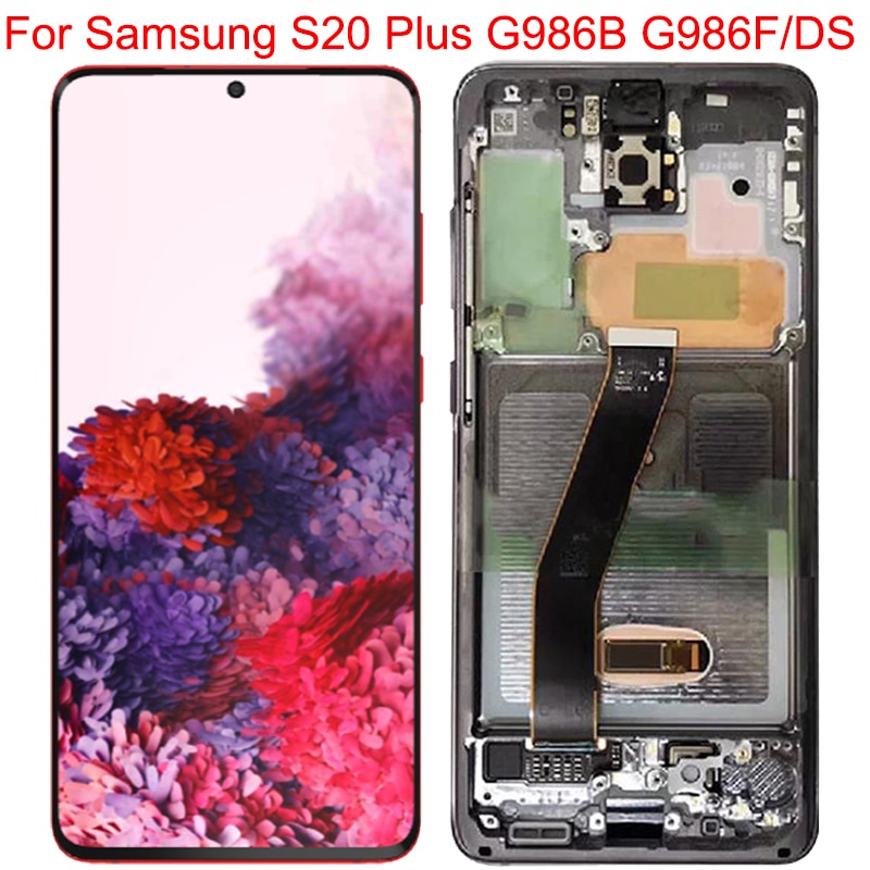 แท้ หน้าจอแสดงผลสัมผัส G986B LCD พร้อมกรอบ ขนาด 6.7 นิ้ว สําหรับ ...